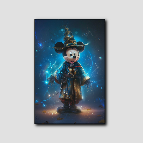 Tableau Disney Mickey Magicien | LigneCreator