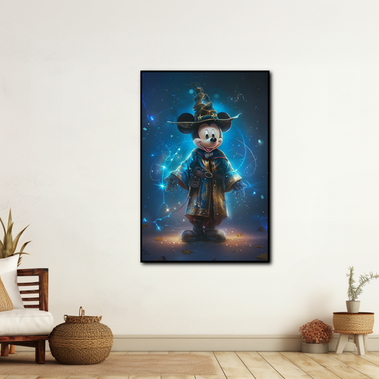 Tableau Disney Mickey Magicien | LigneCreator